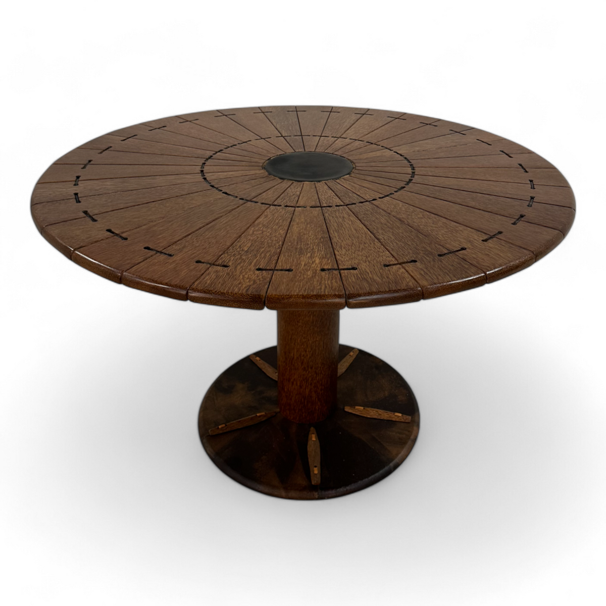 Whiskey Spool Dining Table – Roughing It In Style